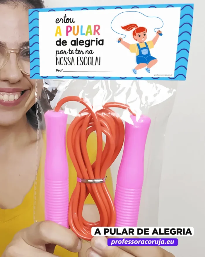 A Pular de Alegria – Professora Coruja